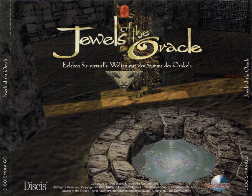Jewels of the Oracle cover or packaging material - MobyGames