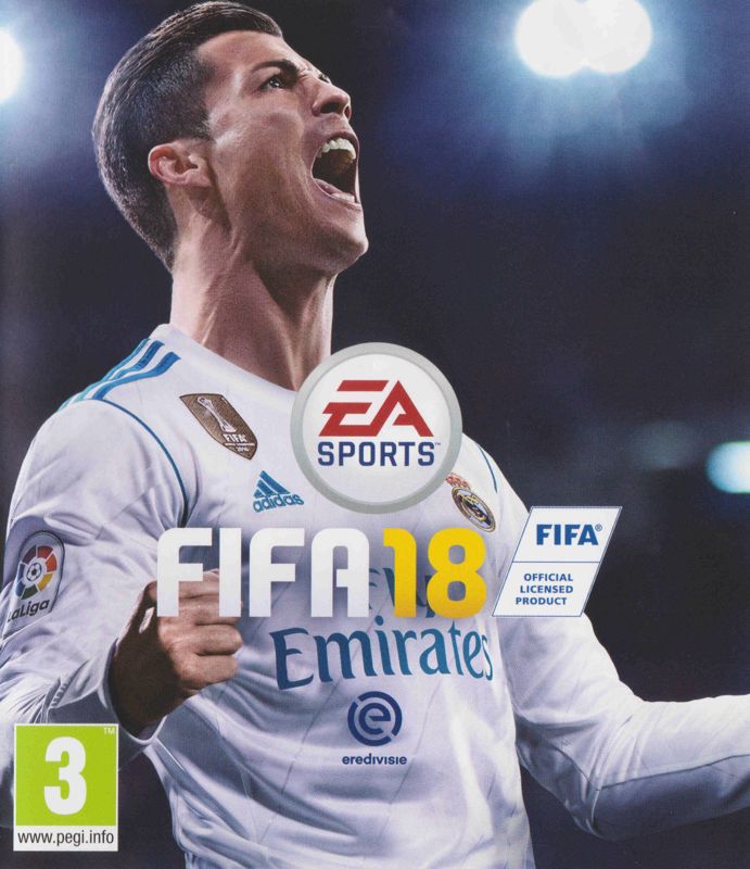 FIFA 18 cover or packaging material - MobyGames