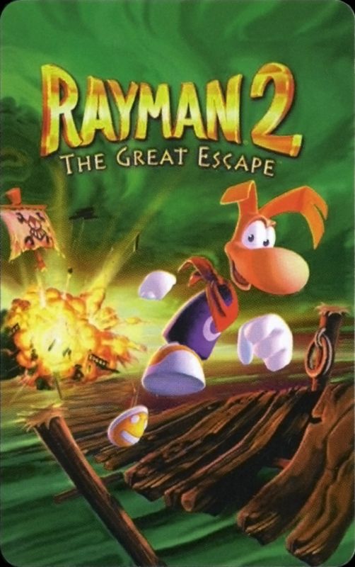 Rayman 2: The Great Escape cover or packaging material - MobyGames