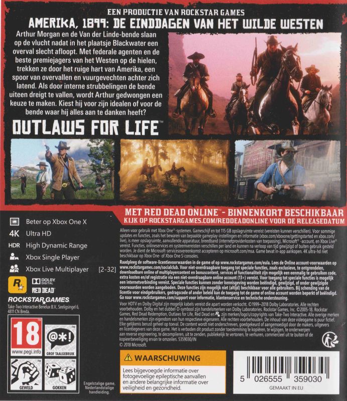 Red Dead Redemption II (Special Edition) cover or packaging material ...