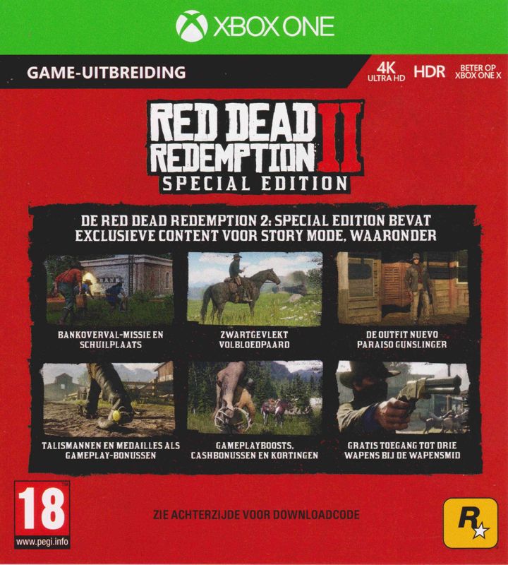 Red Dead Redemption II (Special Edition) cover or packaging material ...