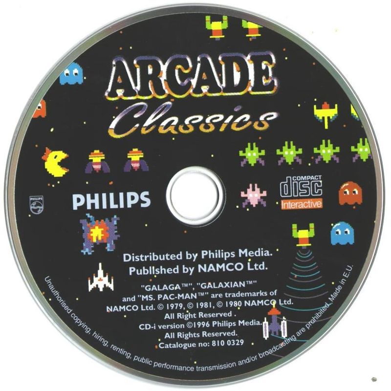 Arcade Classics cover or packaging material - MobyGames