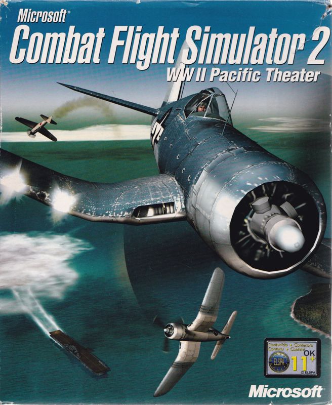 Microsoft Combat Flight Simulator 2: WW II Pacific Theater cover or ...