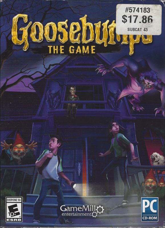 Goosebumps: The Game cover or packaging material - MobyGames