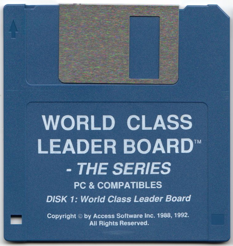 World Class Leader Board: The Series cover or packaging material ...