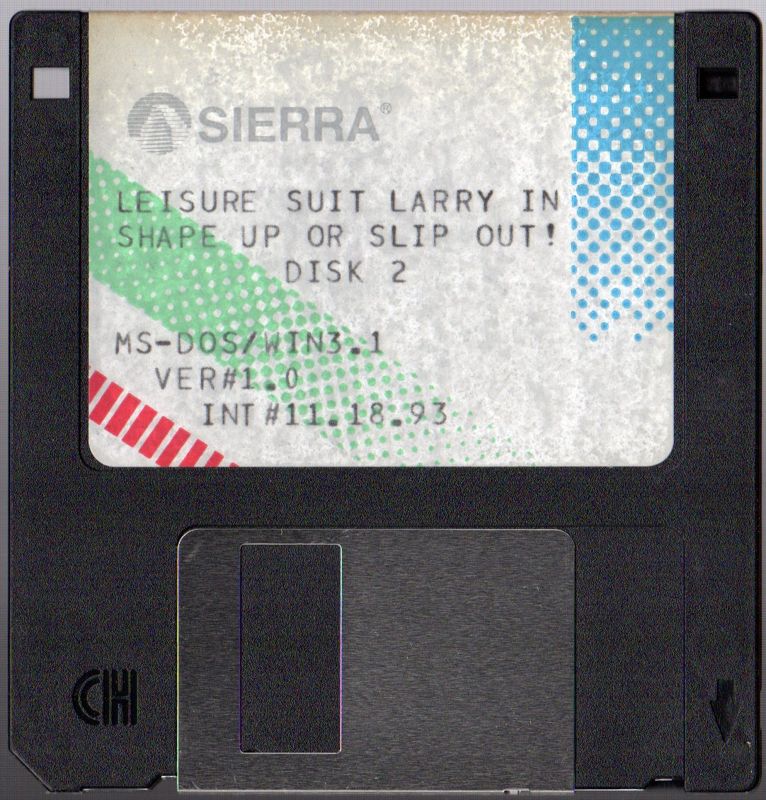 Leisure Suit Larry 6: Shape Up or Slip Out! cover or packaging material - MobyGames