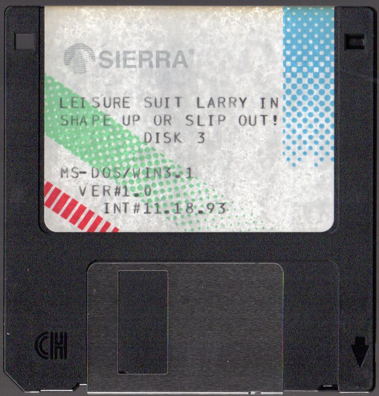 Leisure Suit Larry 6: Shape Up or Slip Out! cover or packaging material - MobyGames
