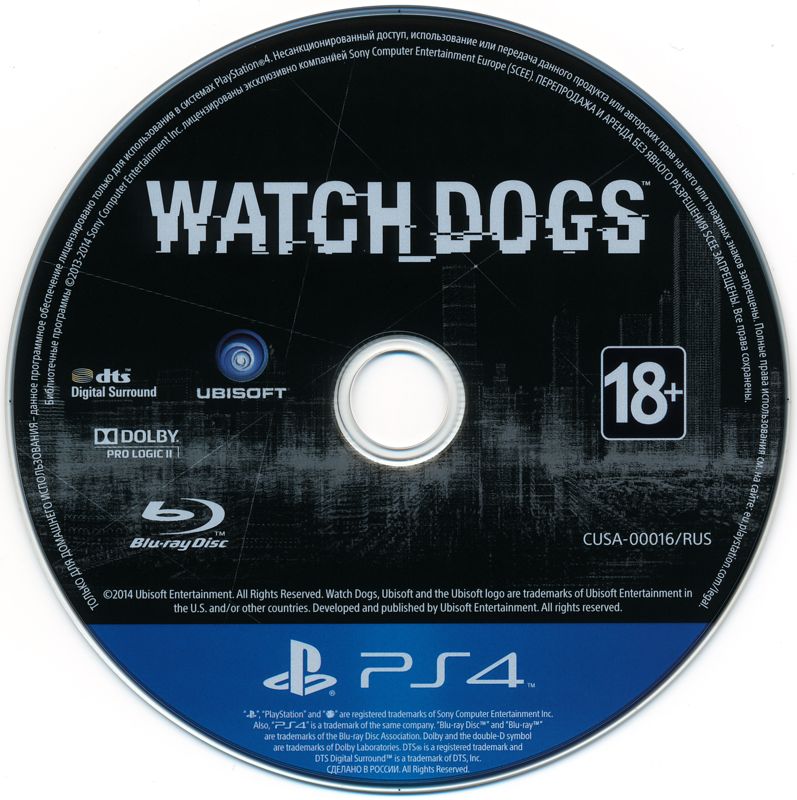 Watch_Dogs cover or packaging material - MobyGames