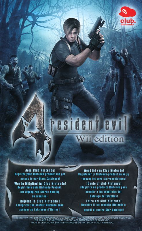 Resident Evil 4 cover or packaging material - MobyGames