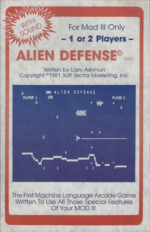 Alien Defense (1981) - MobyGames