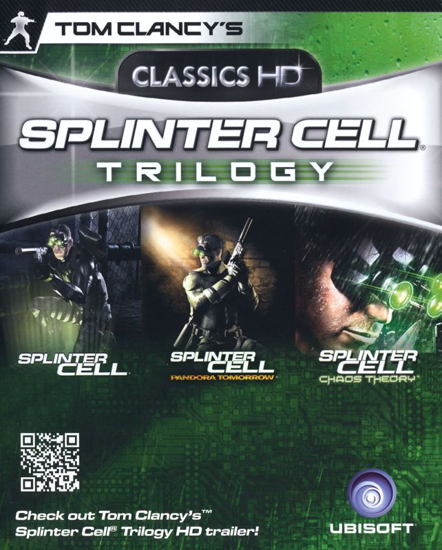Tom Clancy's Splinter Cell Trilogy cover or packaging material - MobyGames