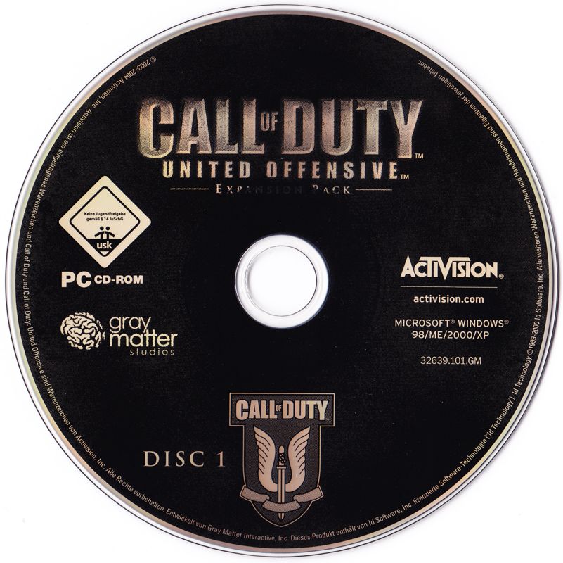 Call of Duty: Deluxe Edition cover or packaging material - MobyGames