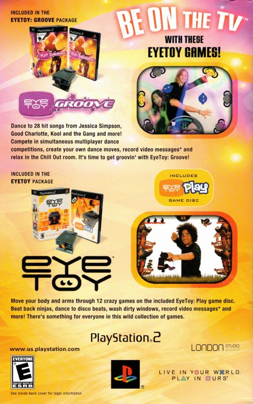 EyeToy: AntiGrav cover or packaging material - MobyGames