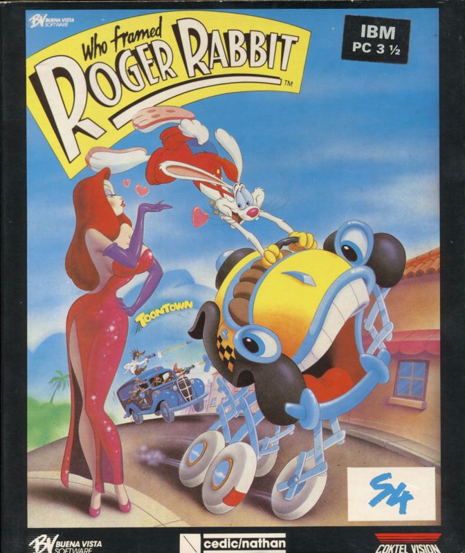 Who Framed Roger Rabbit cover or packaging material - MobyGames