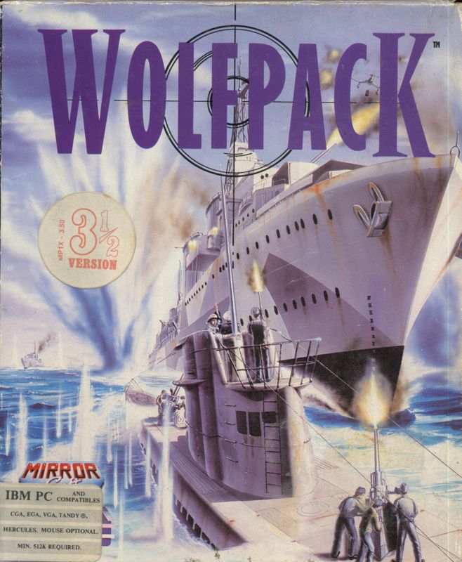 Wolf Pack cover or packaging material - MobyGames