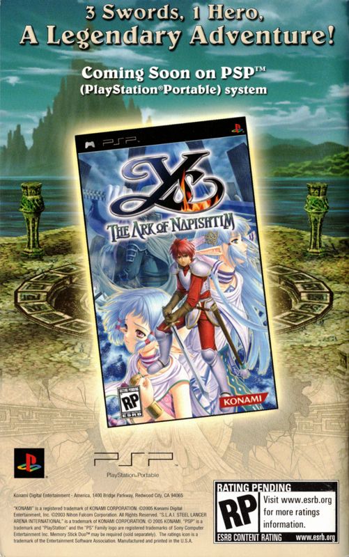 S.L.A.I.: Steel Lancer Arena International cover or packaging material ...