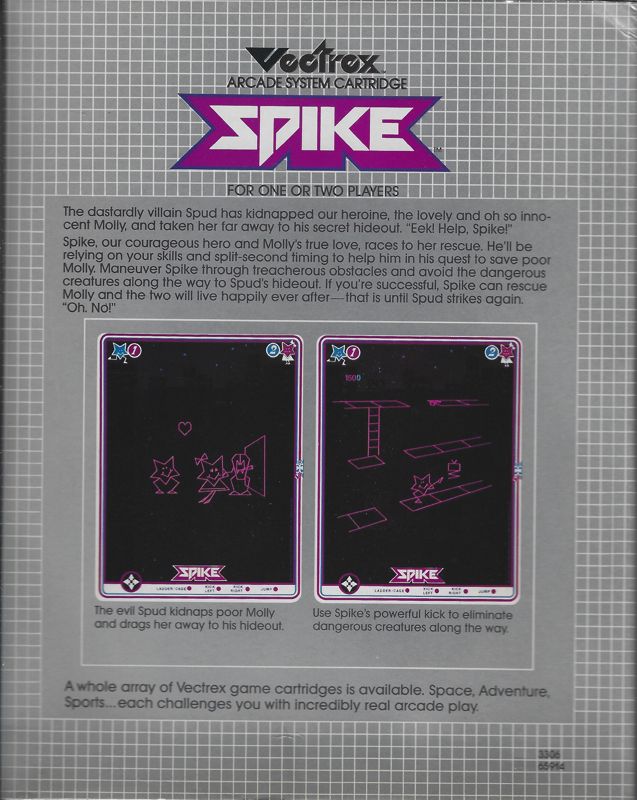 Spike cover or packaging material - MobyGames