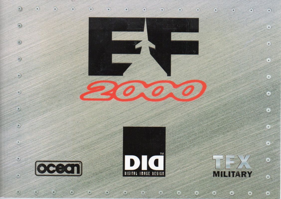 EF 2000 cover or packaging material - MobyGames