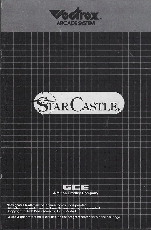 Star Castle cover or packaging material - MobyGames