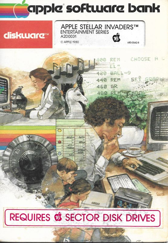 Apple Stellar Invaders (1980) - MobyGames