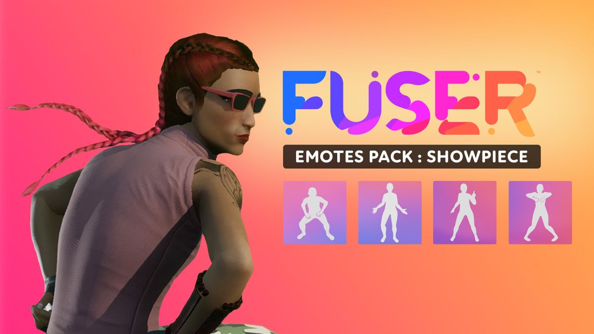 Fuser: Emotes Pack - Showpiece cover or packaging material - MobyGames