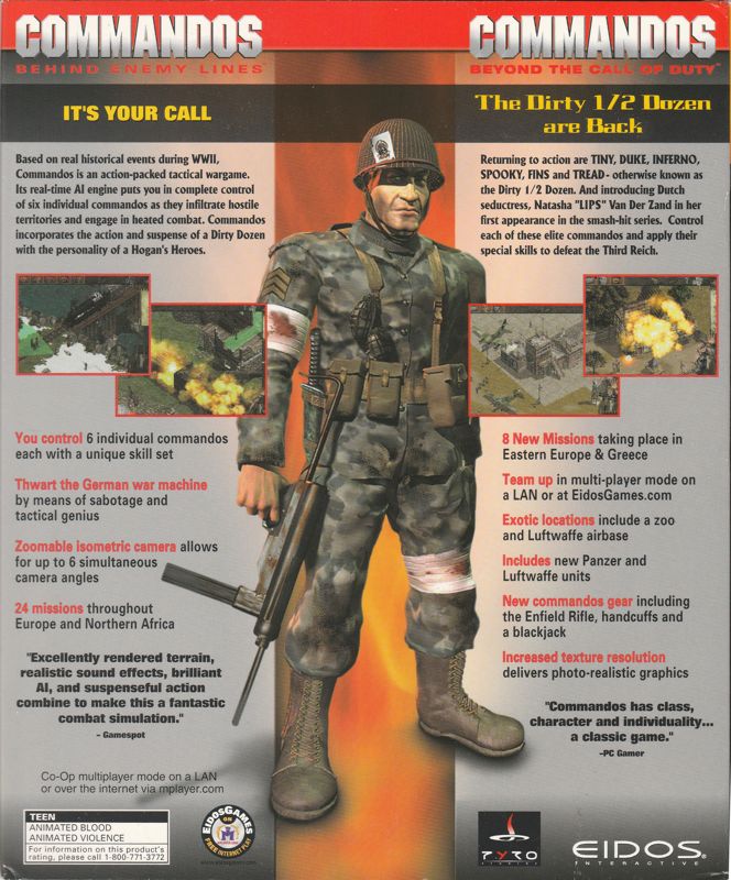 Commandos: Ammo Pack cover or packaging material - MobyGames