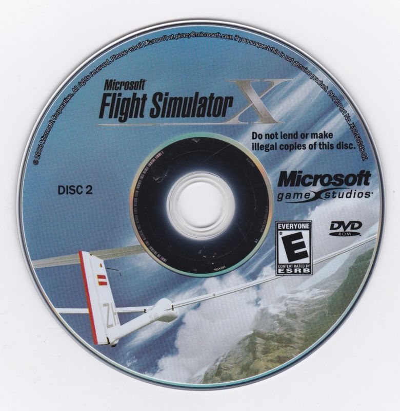 Microsoft Flight Simulator X cover or packaging material - MobyGames