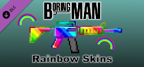 Boring Man: Online Tactical Stickman Combat - Rainbow Weapon Skins ...