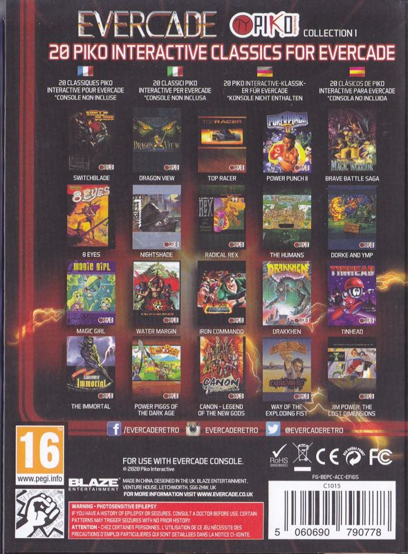 Piko Interactive Collection 1 cover or packaging material - MobyGames