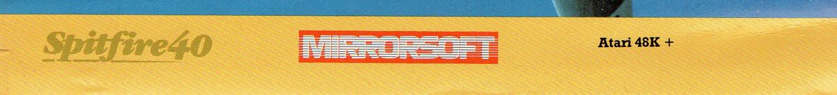 Spitfire '40 cover or packaging material - MobyGames