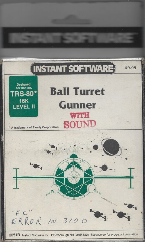 Ball Turret Gunner (1979) - MobyGames