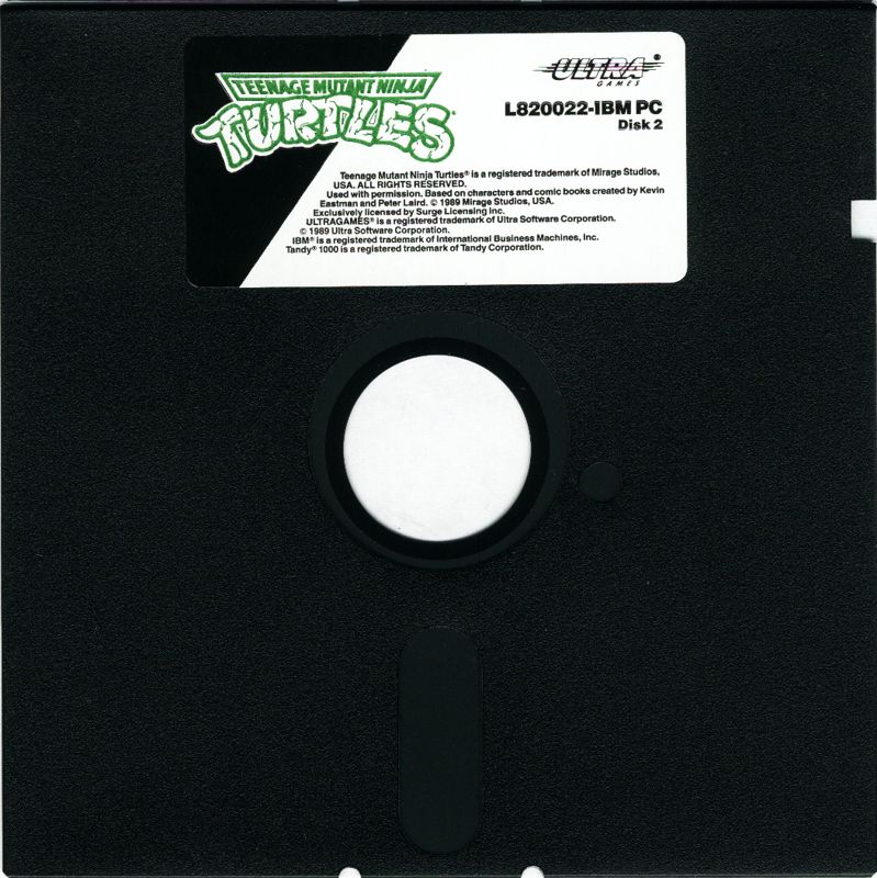 Teenage Mutant Ninja Turtles cover or packaging material - MobyGames