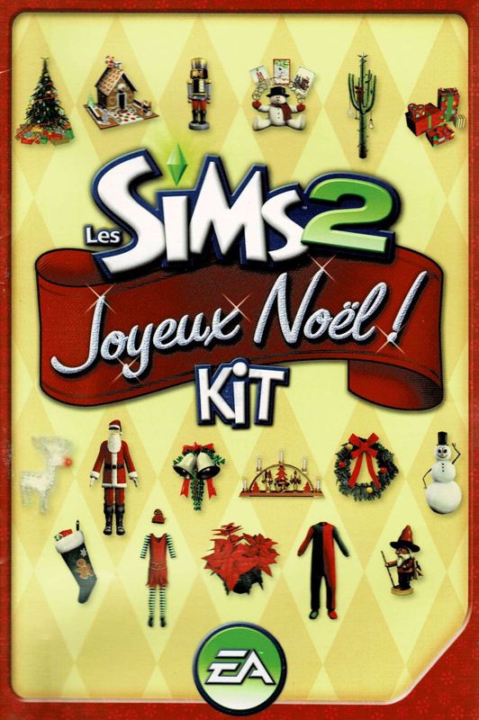 The Sims 2: Holiday Edition cover or packaging material - MobyGames