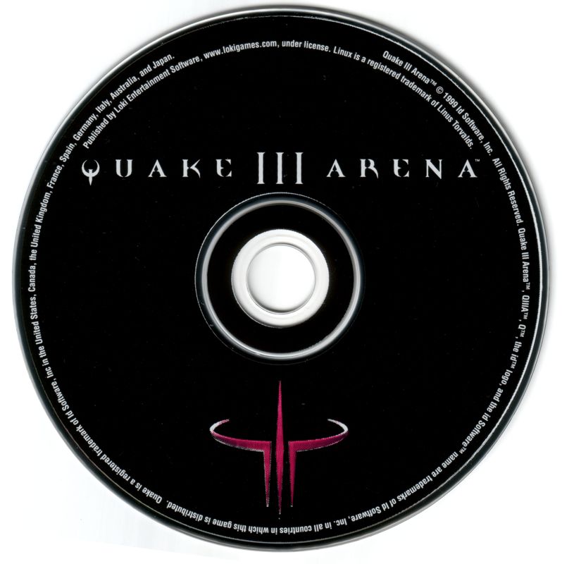 Quake III: Arena cover or packaging material - MobyGames