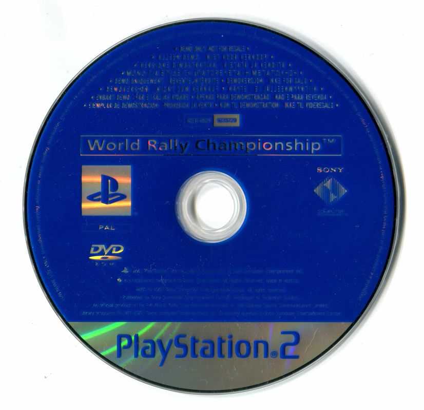 WRC World Rally Championship cover or packaging material - MobyGames