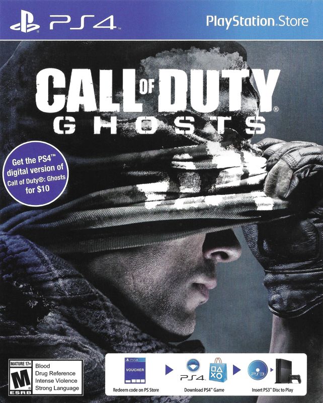 Call of Duty: Ghosts cover or packaging material - MobyGames