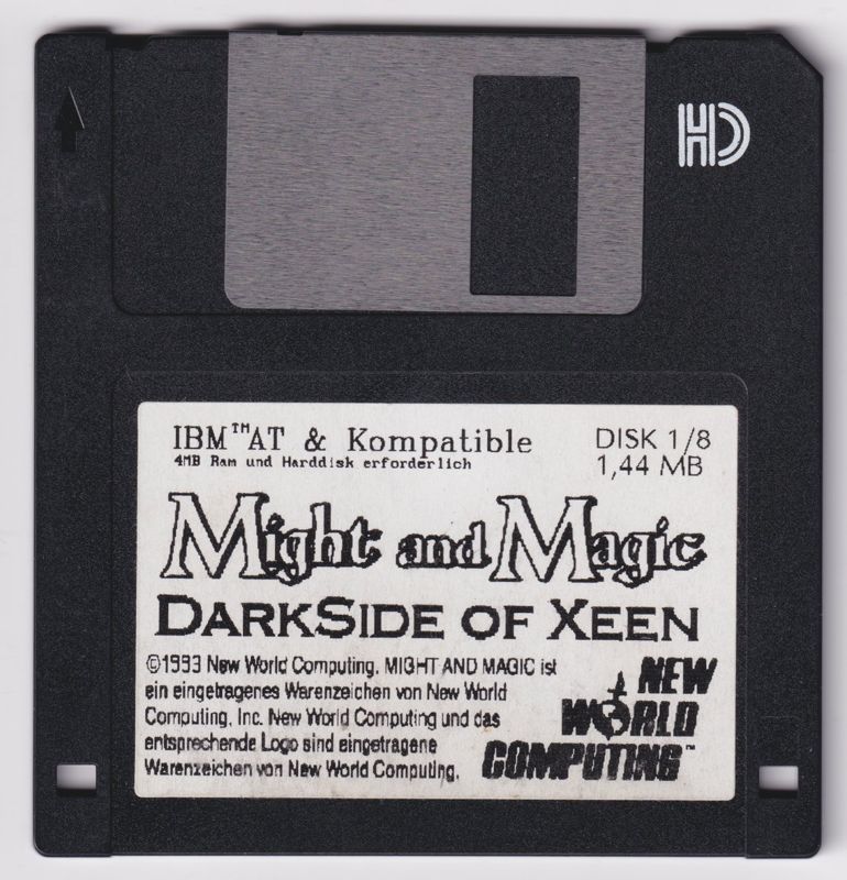 Might and Magic: Darkside of Xeen cover or packaging material - MobyGames