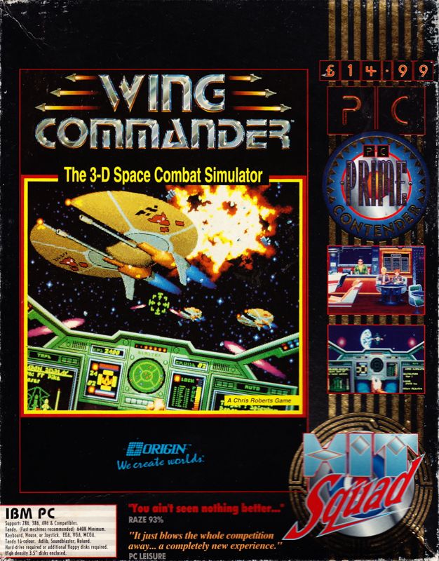 Wing Commander cover or packaging material - MobyGames