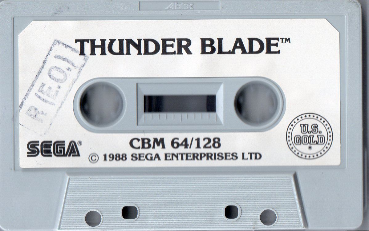 ThunderBlade cover or packaging material - MobyGames