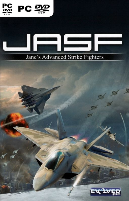 JASF: Jane's Advanced Strike Fighters cover or packaging material - MobyGames