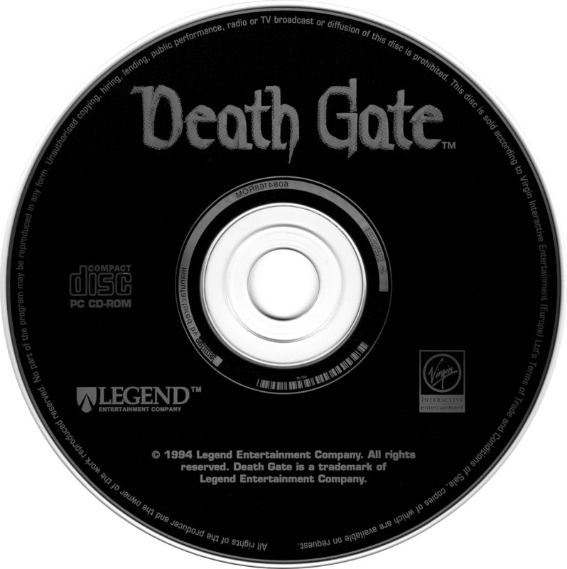 Death Gate cover or packaging material - MobyGames