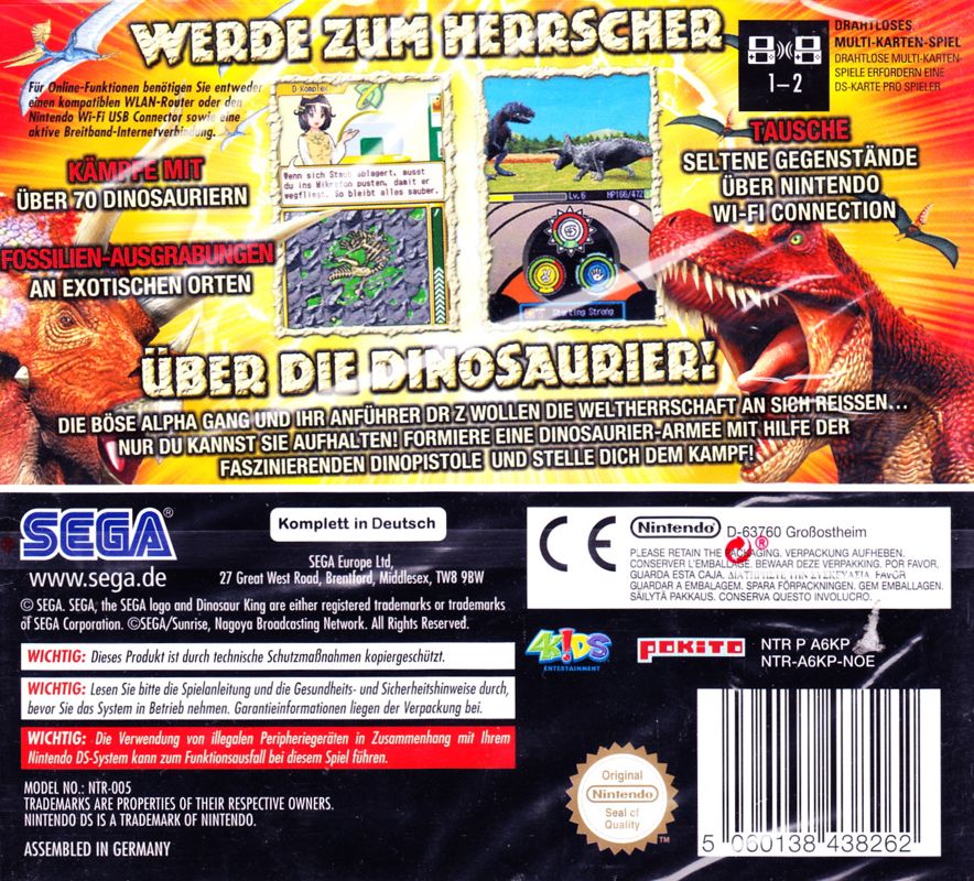 Dinosaur King cover or packaging material - MobyGames