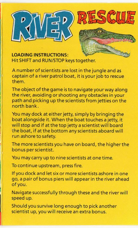 River Rescue: Racing Against Time cover or packaging material - MobyGames