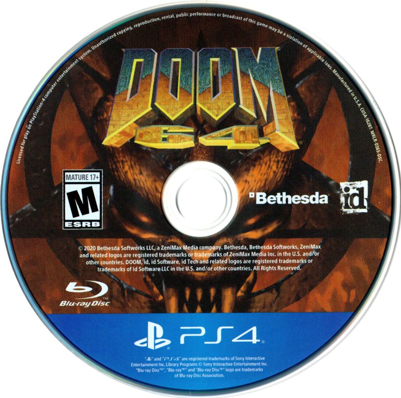 Doom 64 (Classic Edition) cover or packaging material - MobyGames