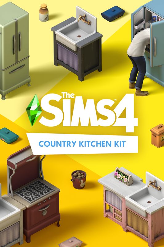 The Sims 4: Country Kitchen Kit cover or packaging material - MobyGames