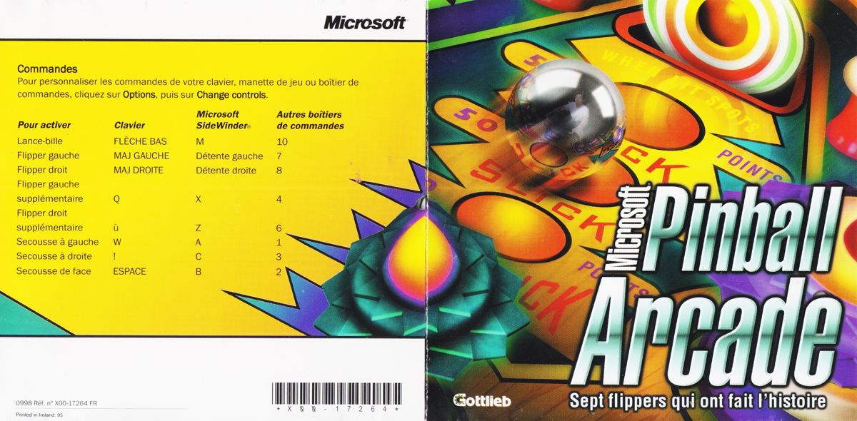 Microsoft Pinball Arcade cover or packaging material - MobyGames