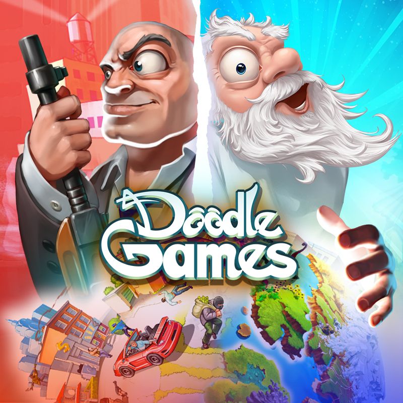 Doodle Games Bundle cover or packaging material - MobyGames