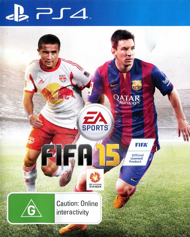 FIFA 15 cover or packaging material - MobyGames