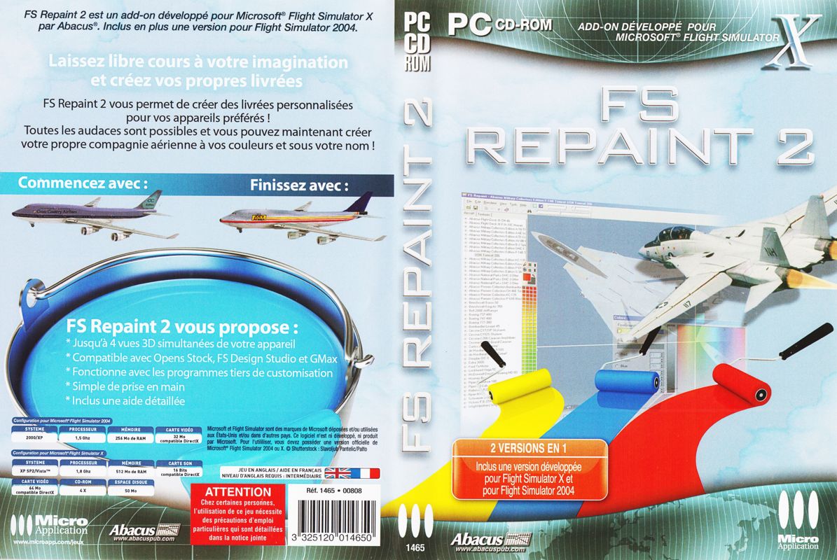 FS Repaint 2 cover or packaging material - MobyGames