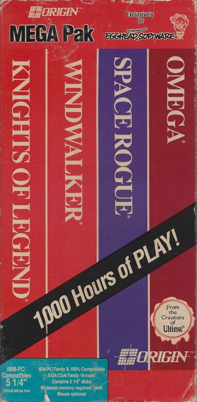 Origin Mega Pak (1990) - MobyGames